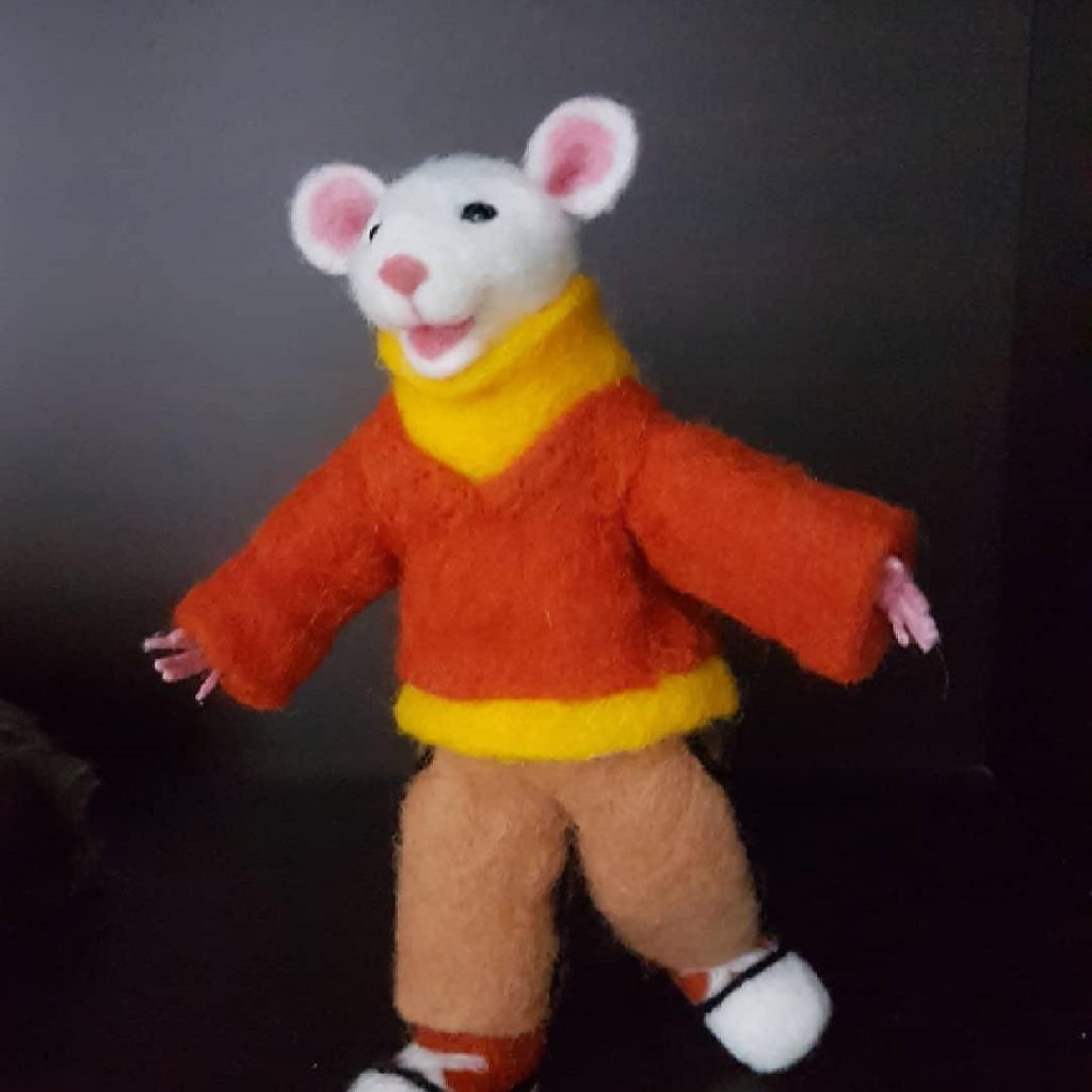 Needle Felted Hamster, Wool Felted Mouse | Animal Lover Gift